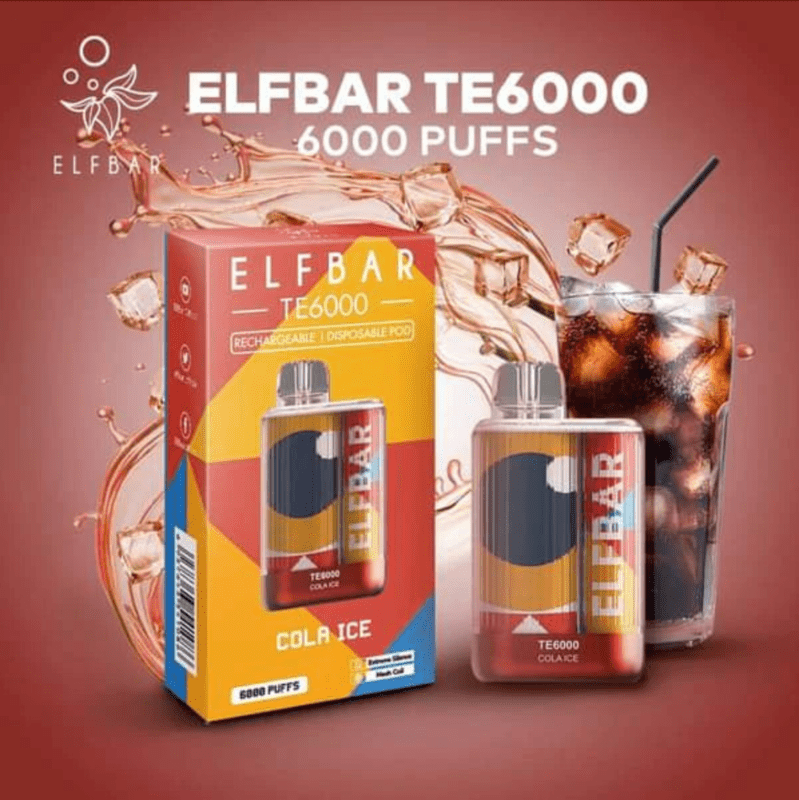 Elf Bar TE6000 India Cola Ice | At Best Price - Yuotoindia.com