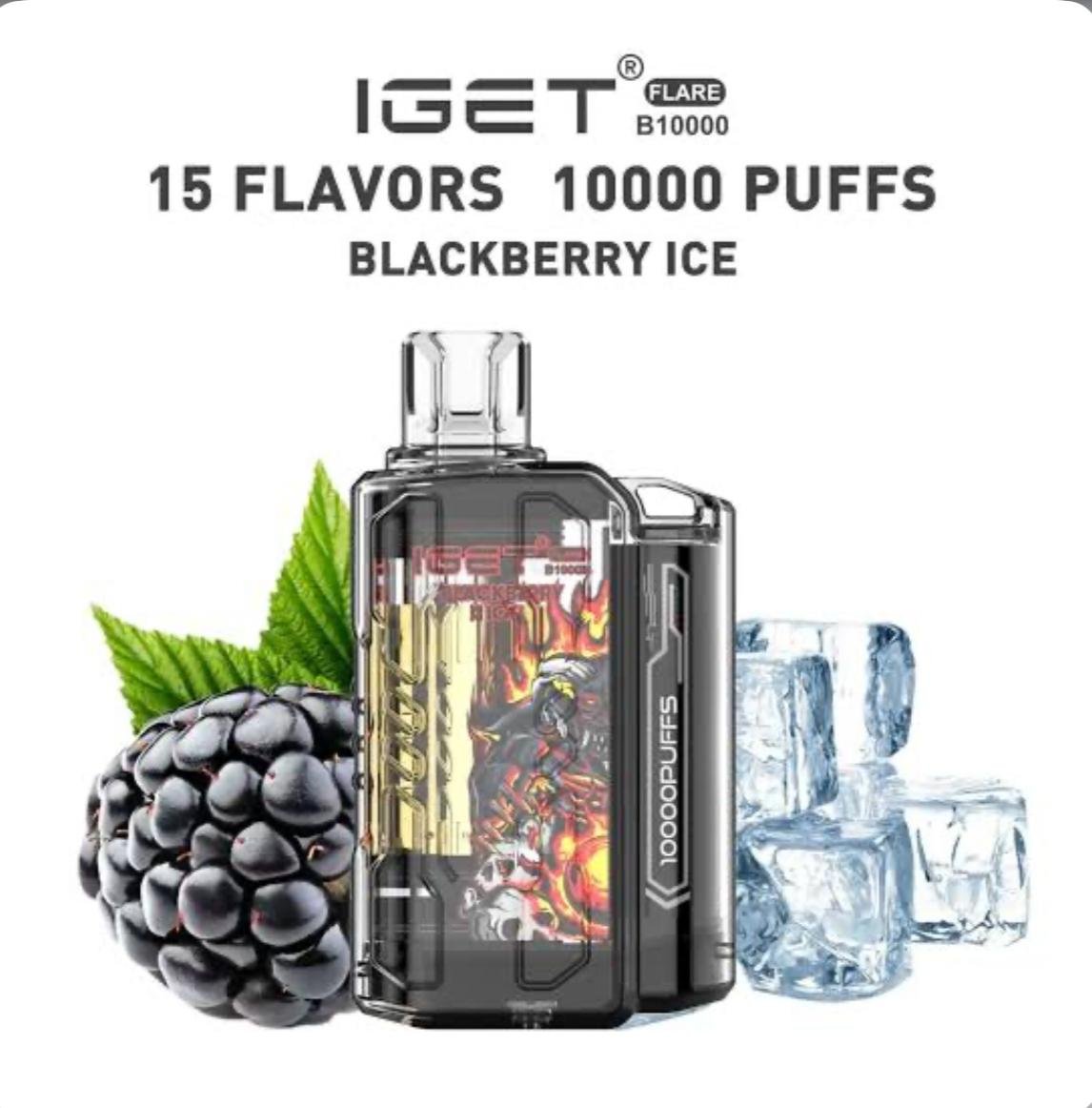 IGET FLARE B10000 Rechargeable Vape (10000 Puffs) - Yuotoindia.com