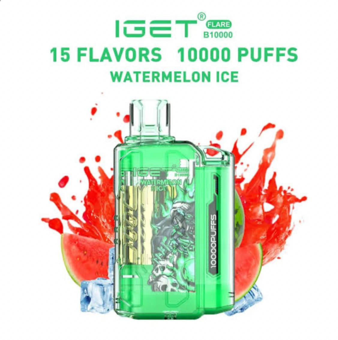 IGET FLARE B10000 Rechargeable Vape (10000 Puffs) - Yuotoindia.com