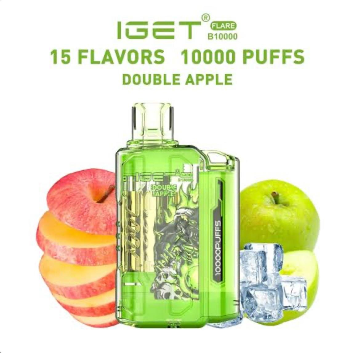 IGET FLARE B10000 Rechargeable Vape (10000 Puffs) - Yuotoindia.com